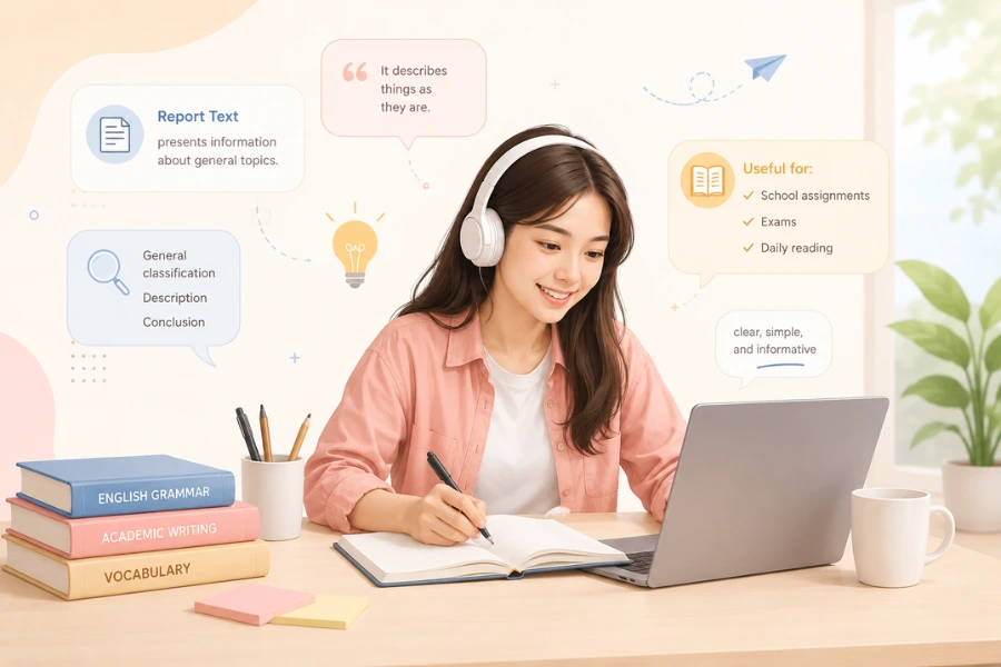 30 Contoh Report Text Bahasa Inggris dan Artinya - ENGLISH 1